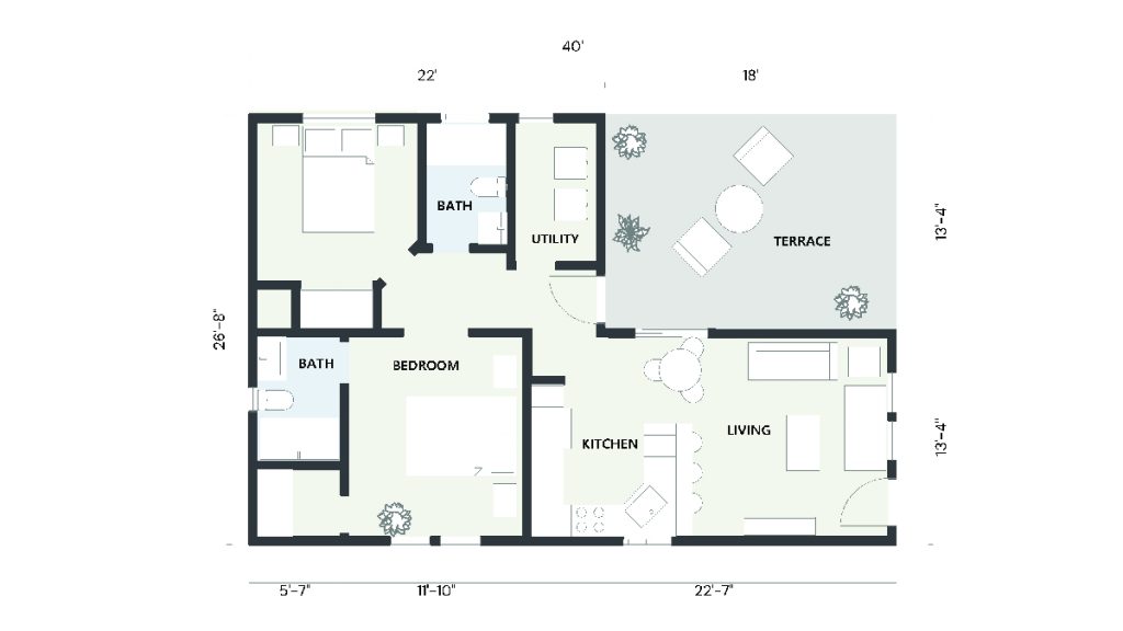 Explore Versatile ADU Floor Plans | Studio Options Available