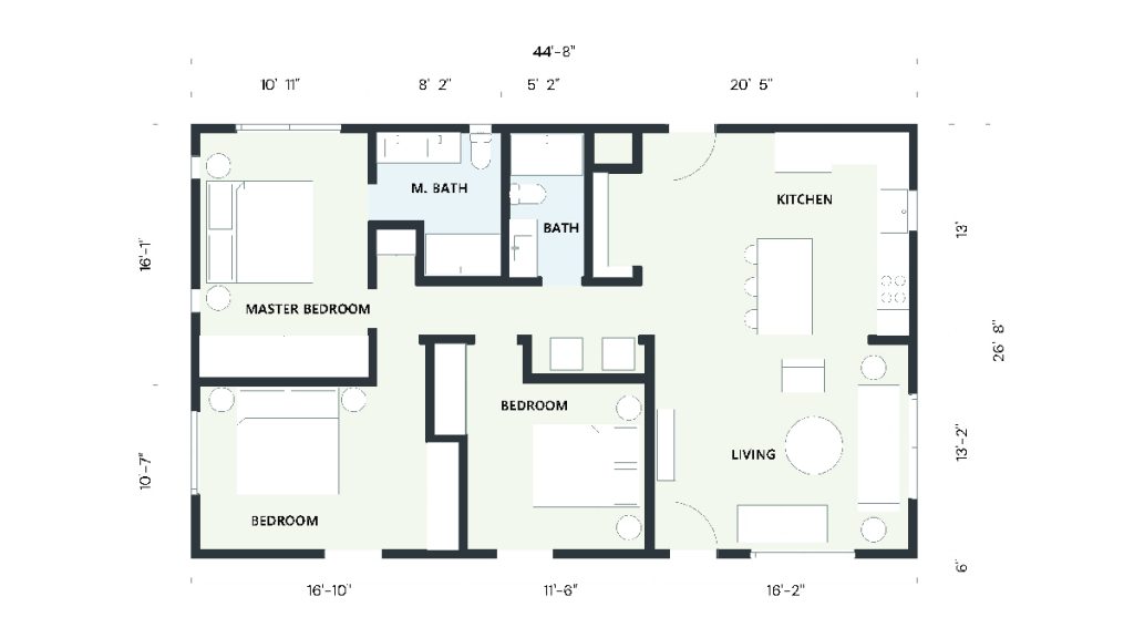 Explore Versatile ADU Floor Plans | Studio Options Available
